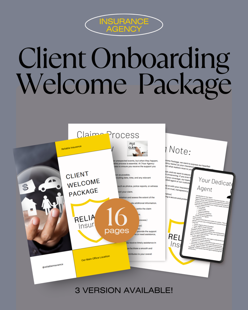 Client Onboarding Welcome Package Template Ver 1