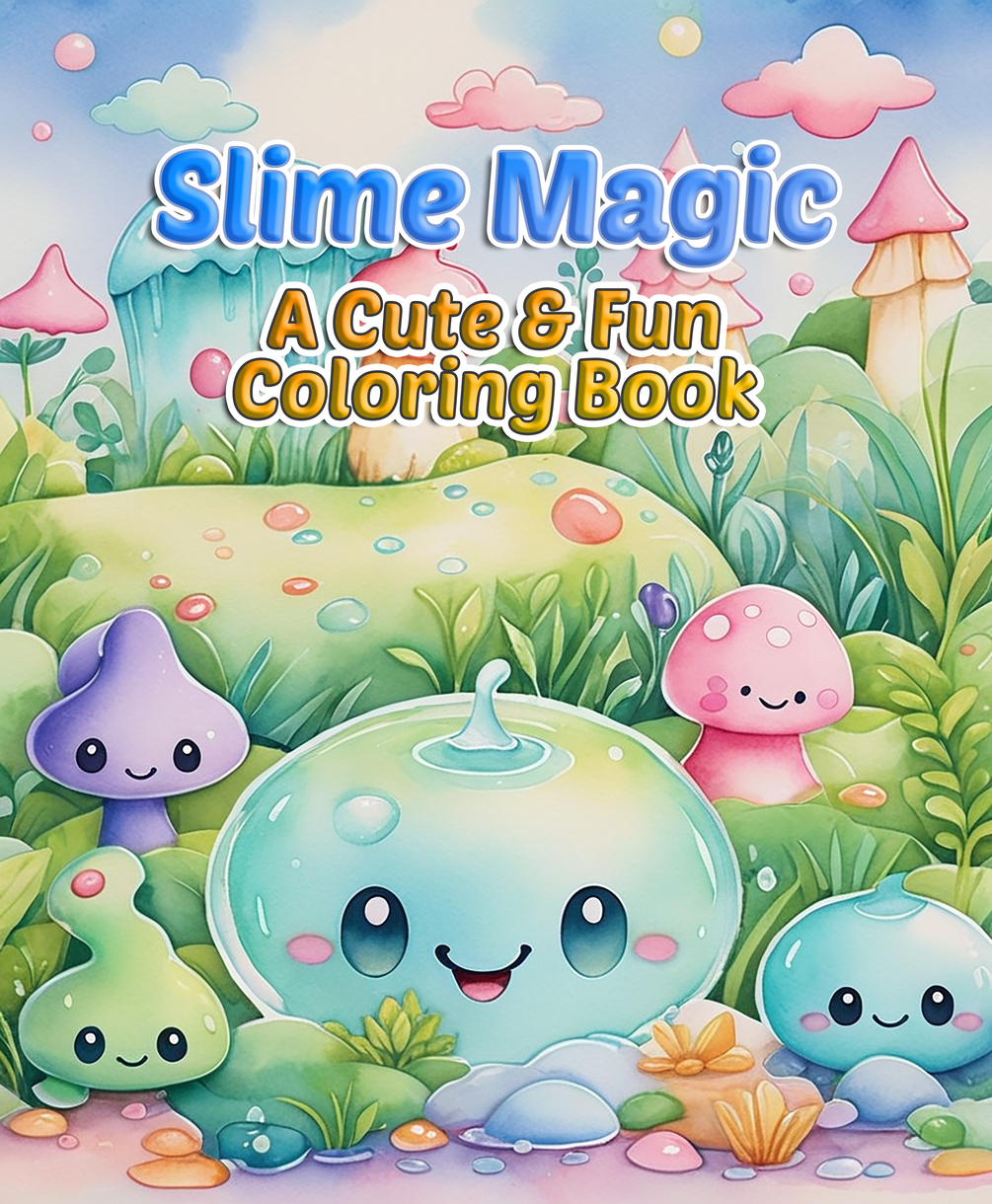 The Slime Magic ( A Cute & Fun Coloring Book)