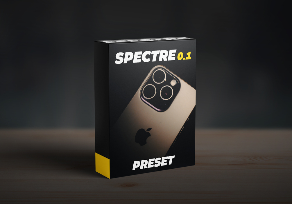 Spectre Lightroom V0.1 Preset
