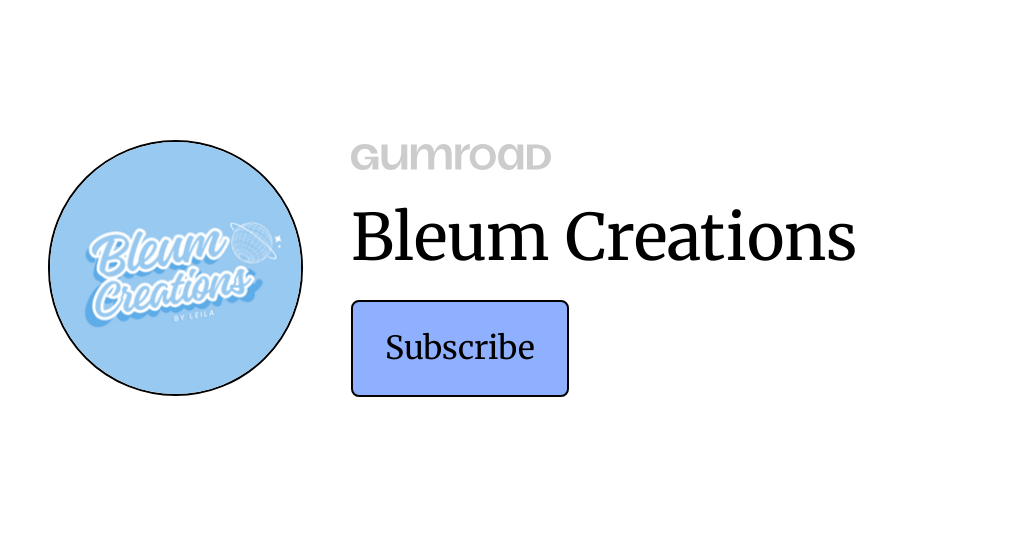 Bleum Creations