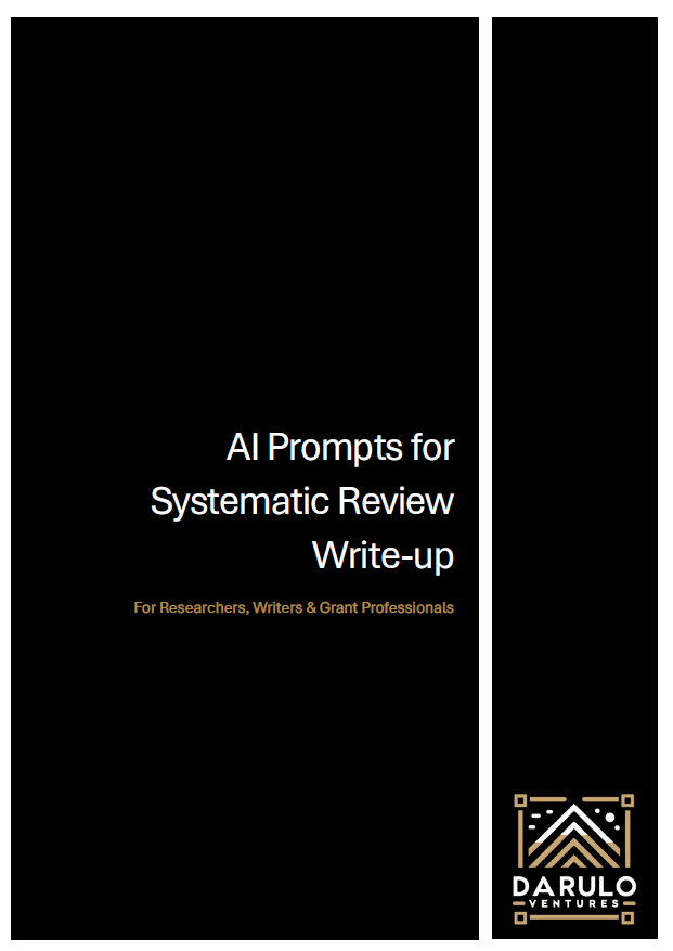 Systematic Review Write-up AI Prompt pack