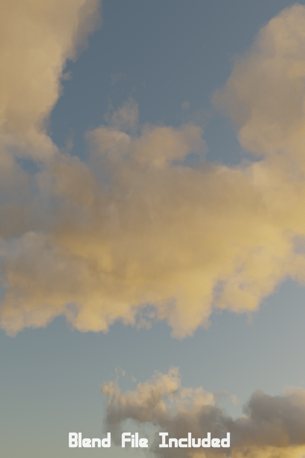 Blender Advanced Cloud Nodes Shader