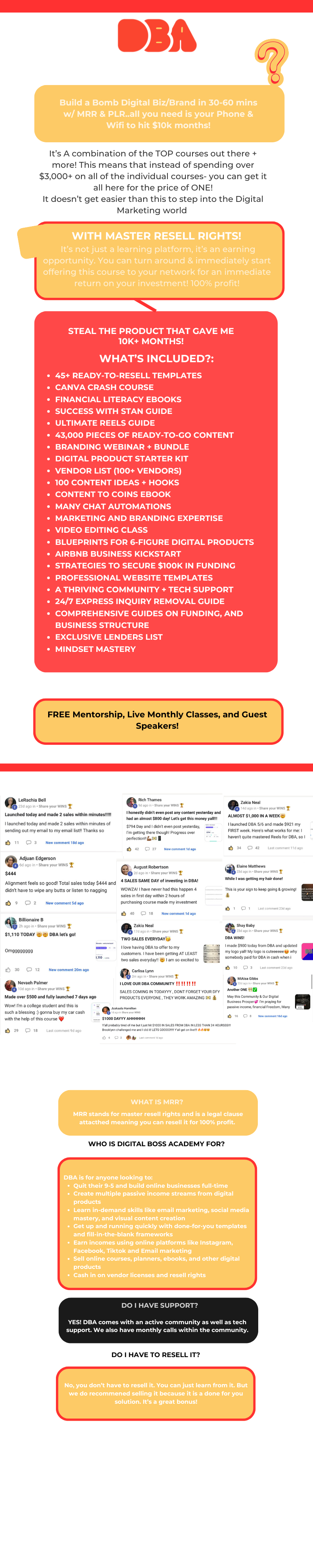 DBA - DIGITAL BOSS ACADEMY (Volume 1)