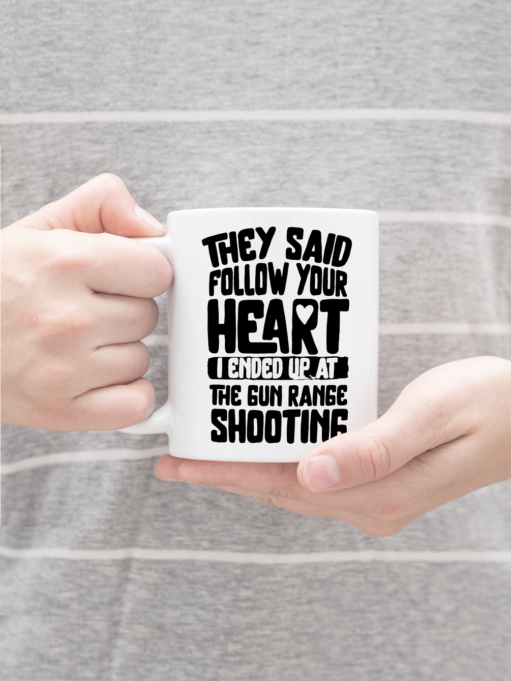Funny Gun Range Mug