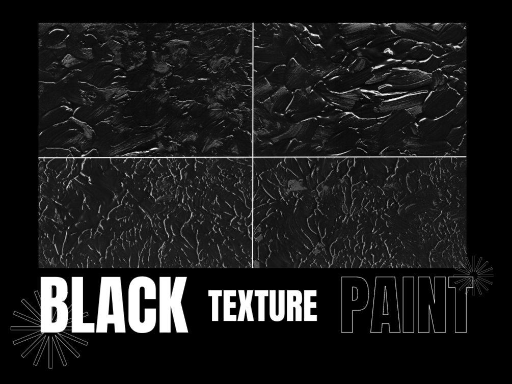 Black Paint texture
