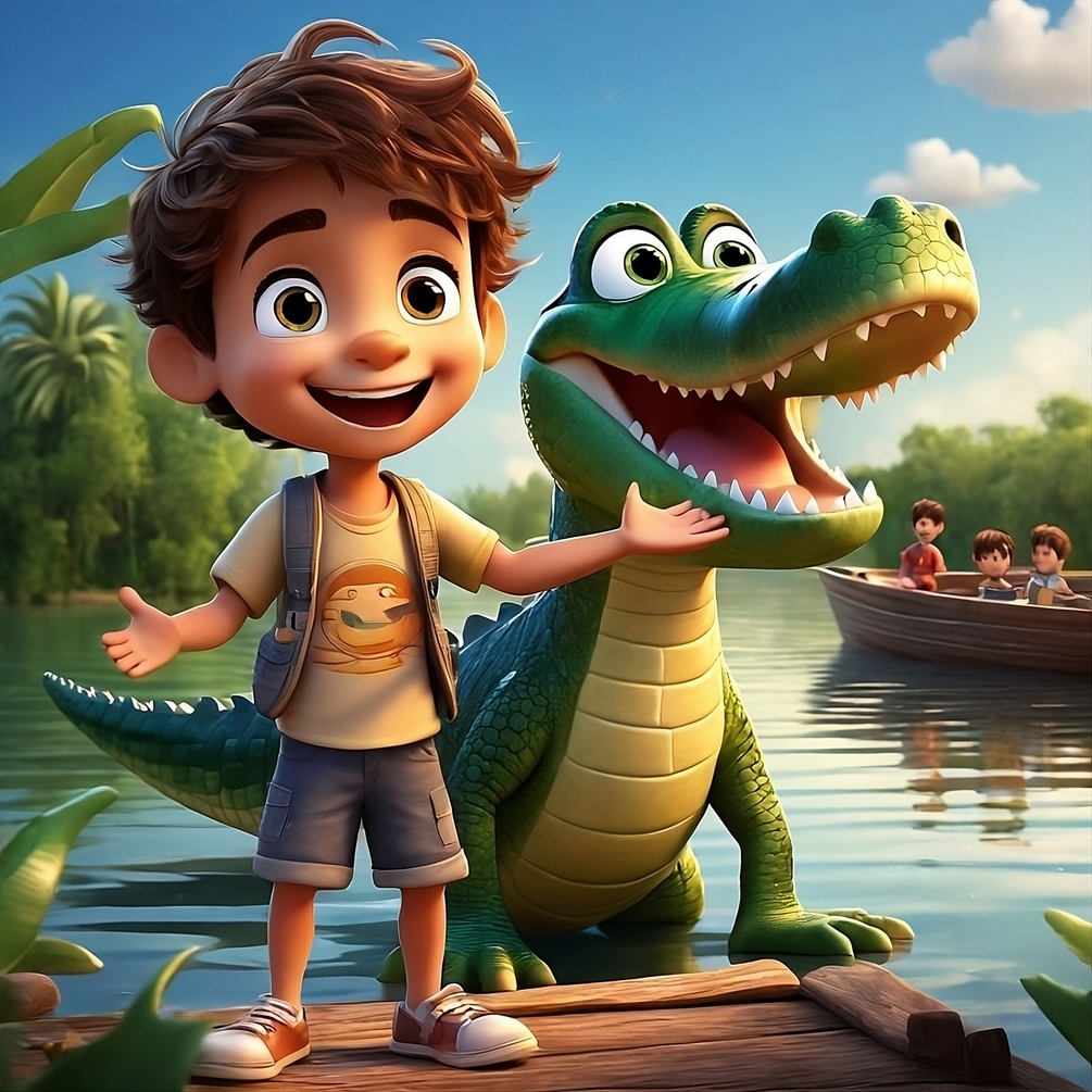 The Crocodile Companion - story for kids