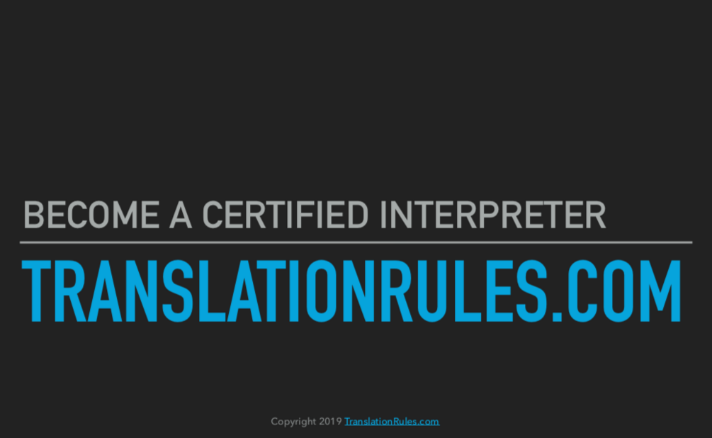 The Essential Guide To Interpreter Certification