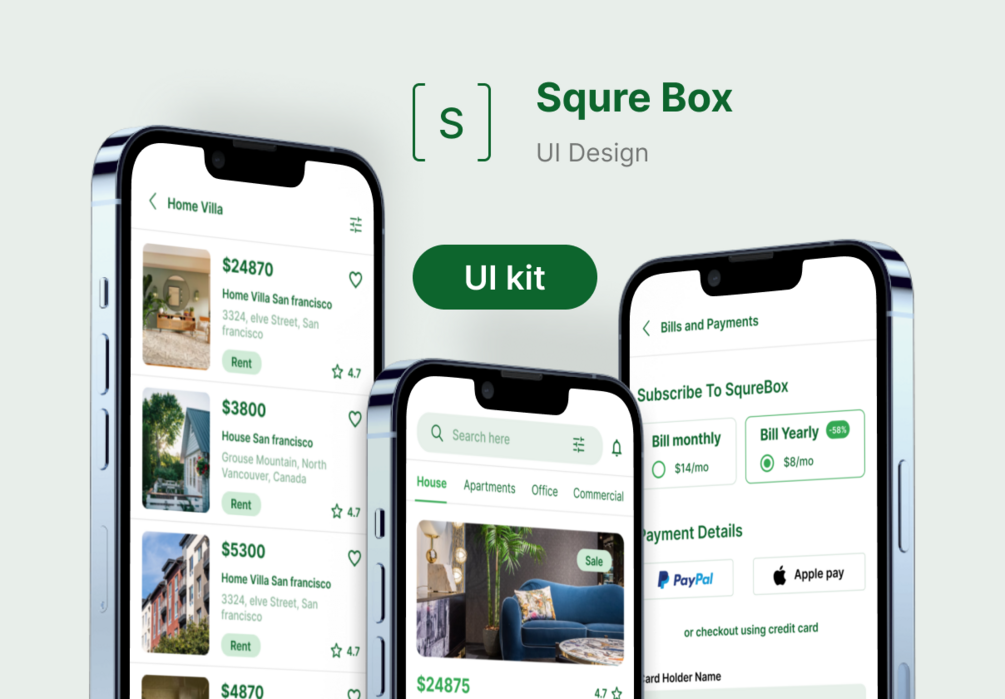 Real Estate interface