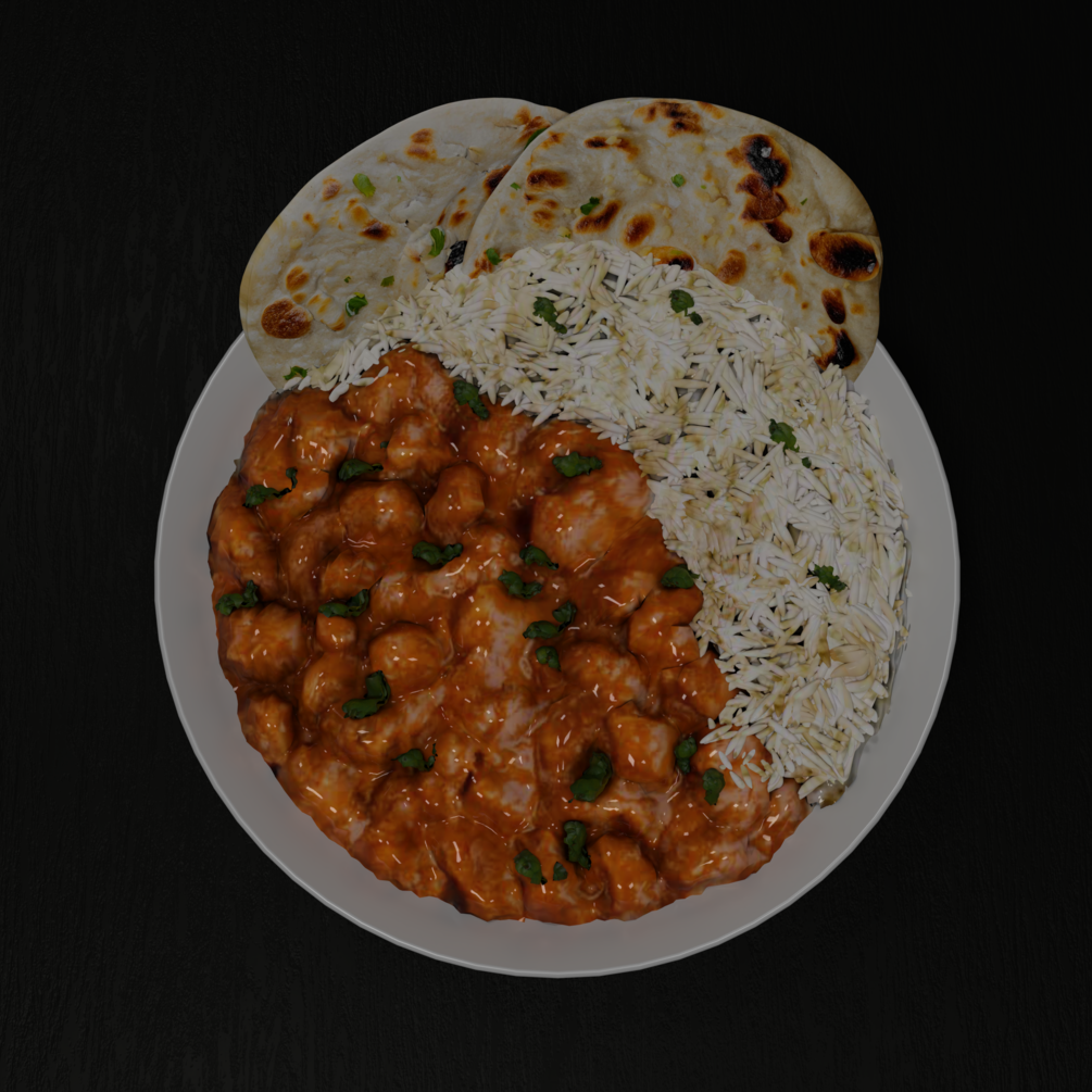BUTTER CHICKEN AND NAAN