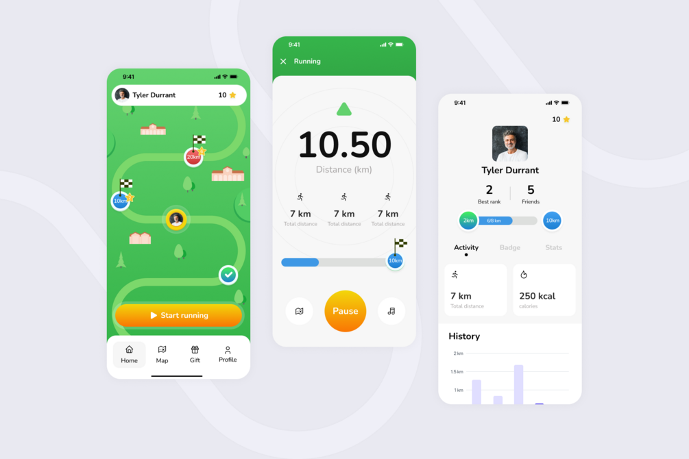 Running Gamification Reward