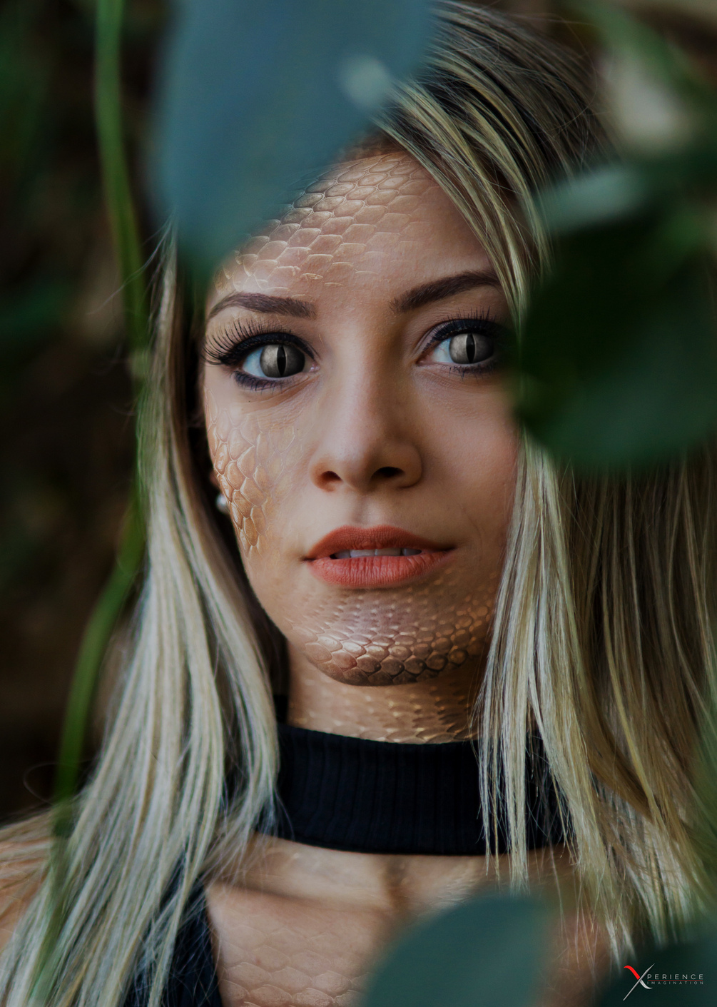 Snake skin effect in photoshop