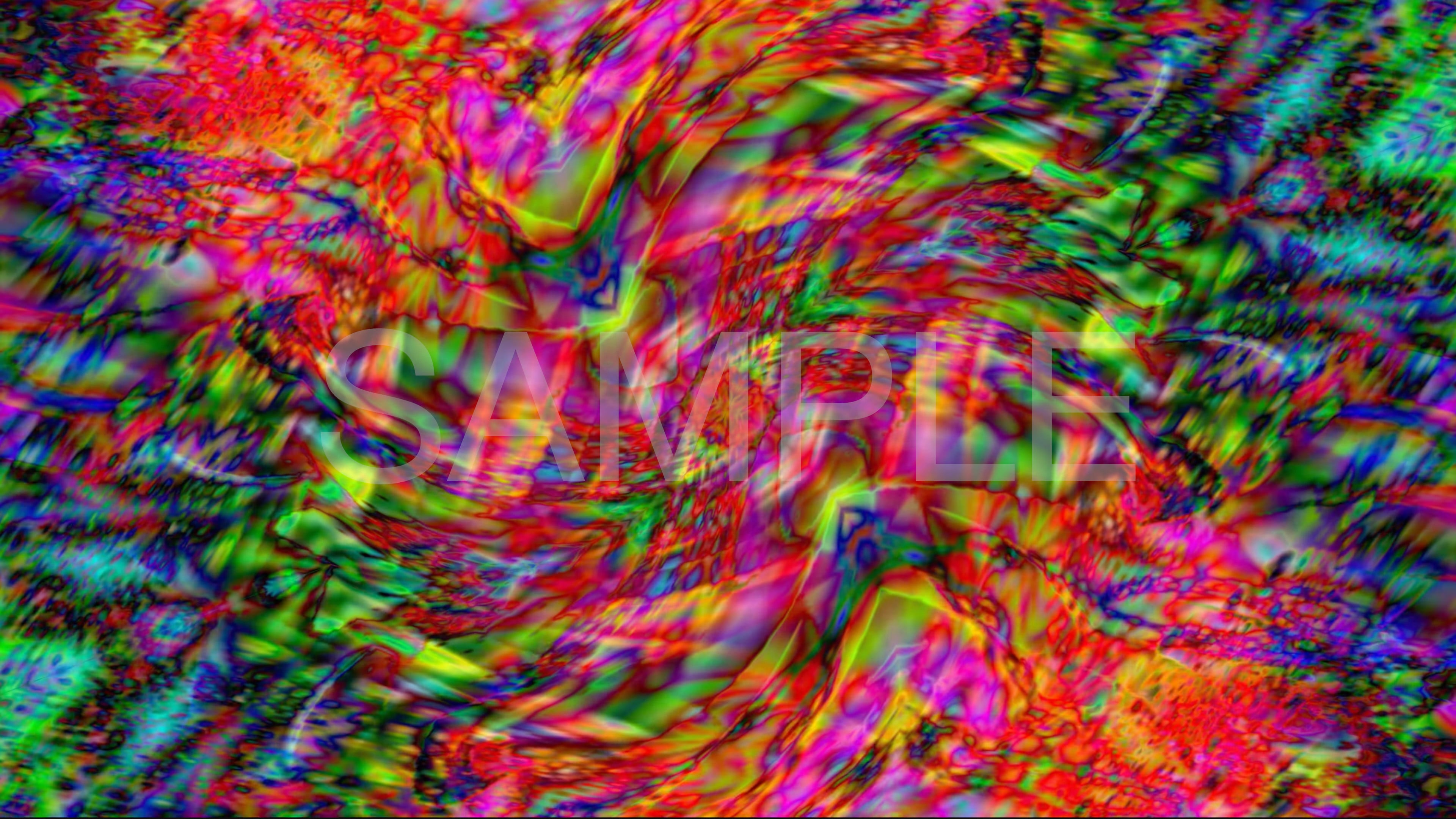 5 Pack Multi Purpose 4K Digital Art #36 - Psychedelic printable art for ...