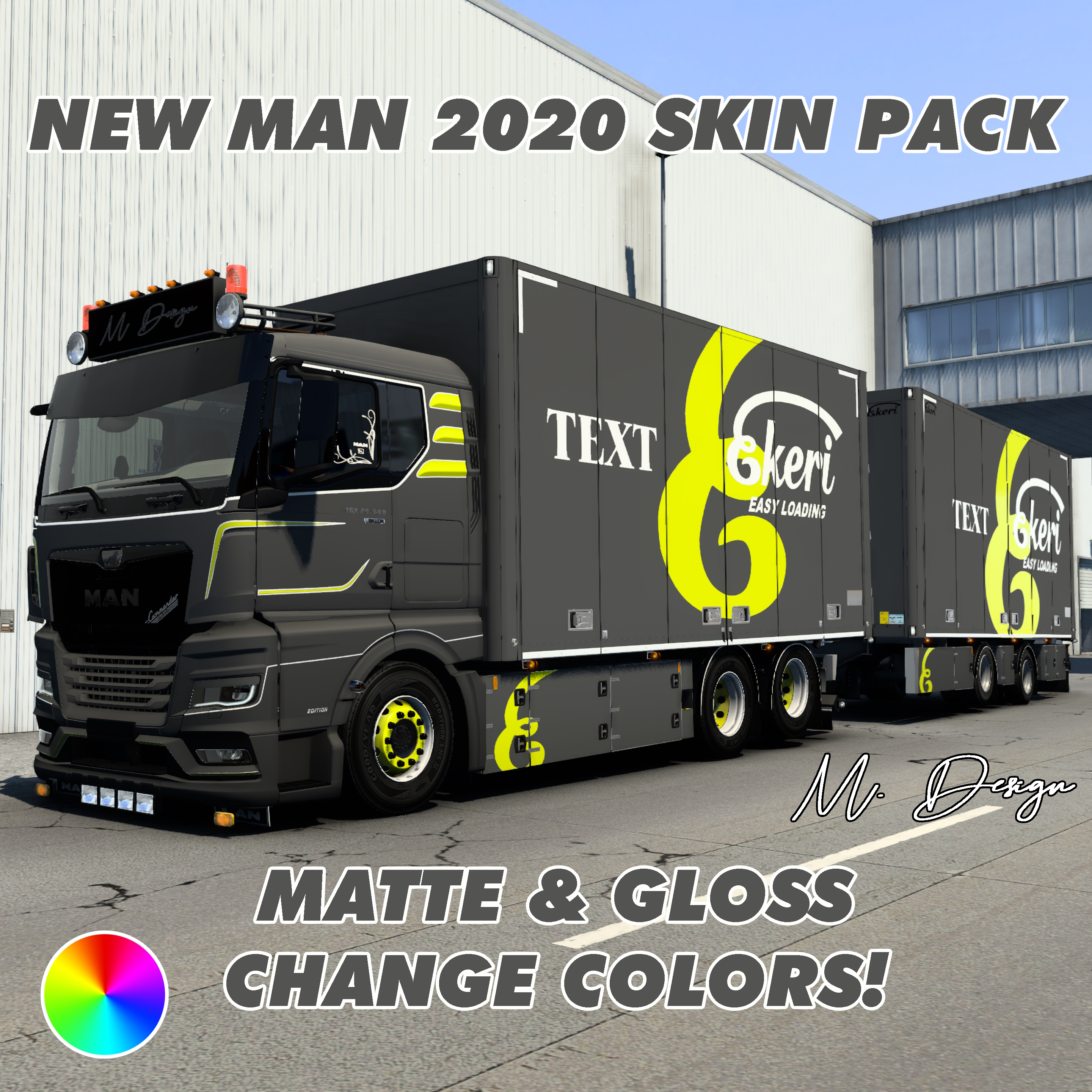 ETS2 NEWS #13 - DISCOUNTS CODE! M DESIGN TRUCKSTYLING - marcoG60