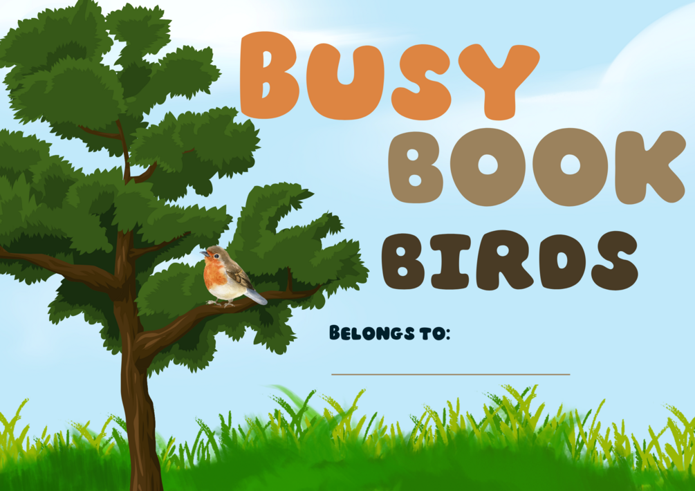 Busy Book: Birds Counting!