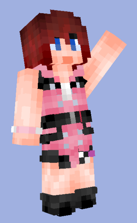 skin Minecraft Kairi de la serie Kingdom hearts ( 3 )