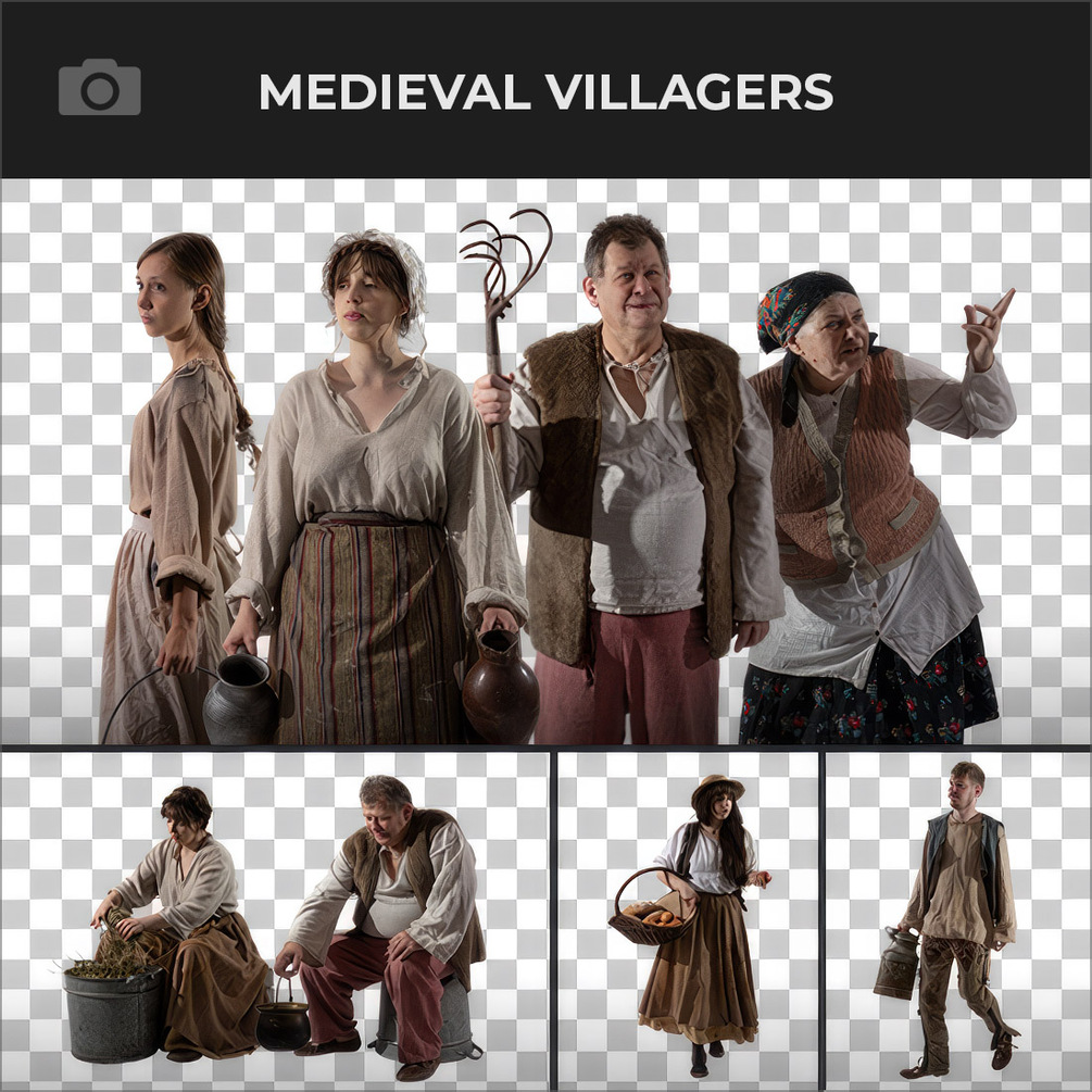 MEDIEVAL VILLAGERS