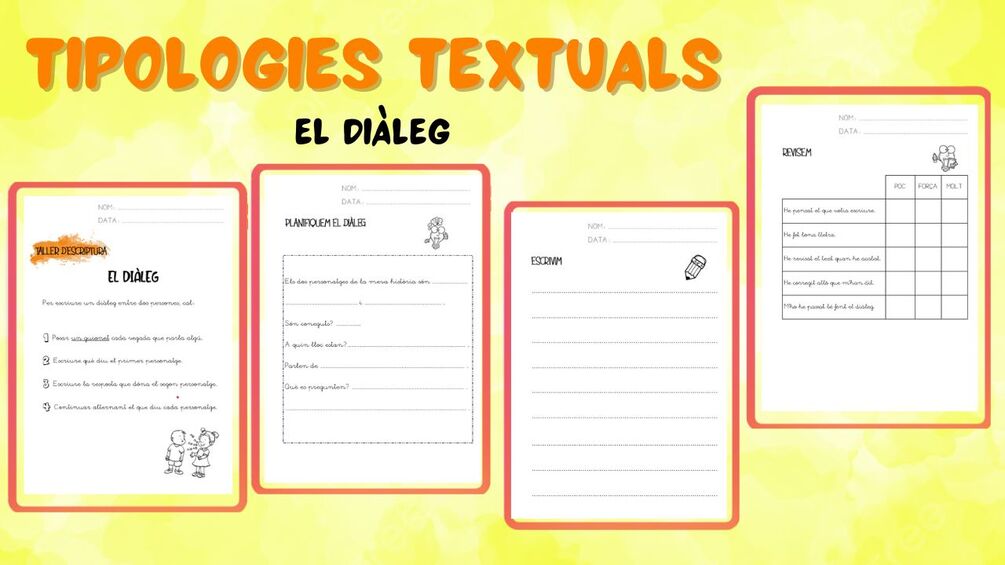 TIPOLOGIES TEXTUALS: EL DIÀLEG (CAT)