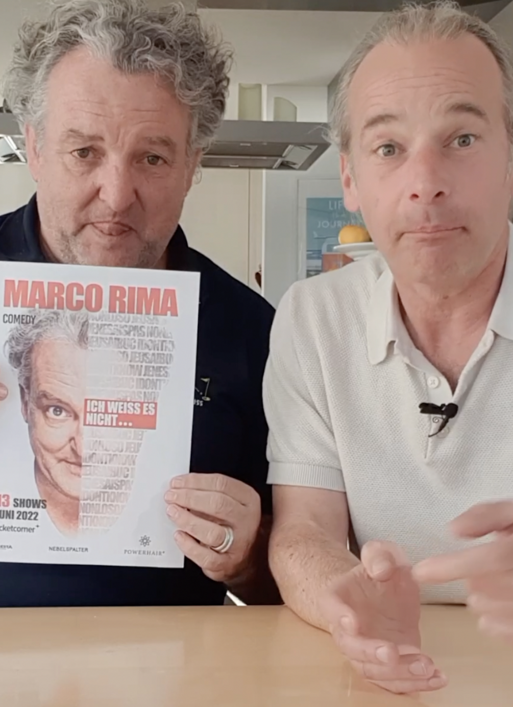 Pre-Event Marco Rima "Ich weiss es nicht"