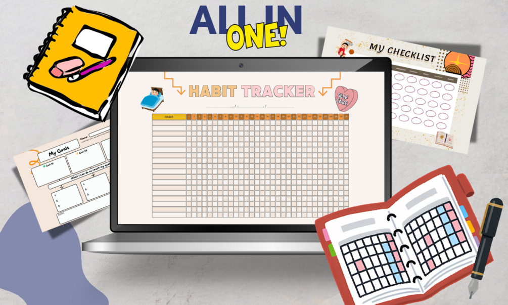 All-in-One Digital Planner | Daily, Weekly, Monthly, Goals & Habits ...