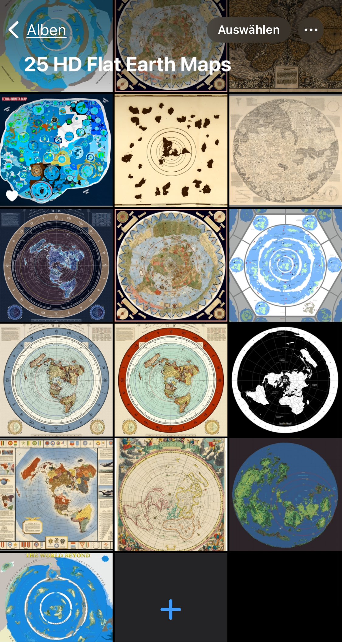 All 20+ Flat Earth Maps HD