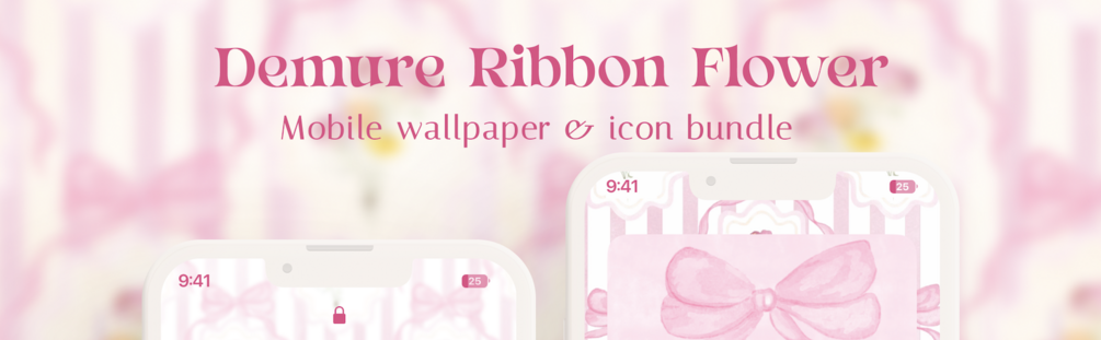 Demure Ribbon Flower