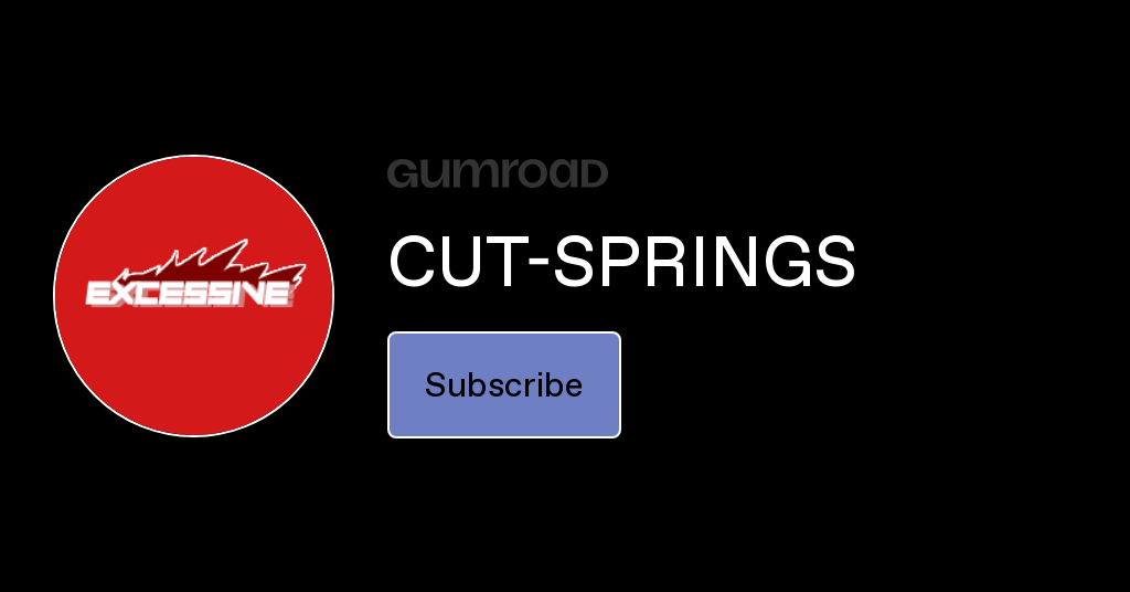 CUT-SPRINGS