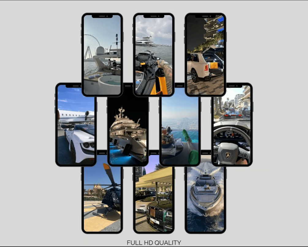 Premium Viral Reel Bundle – Luxury Lifestyle Video Clip Pack