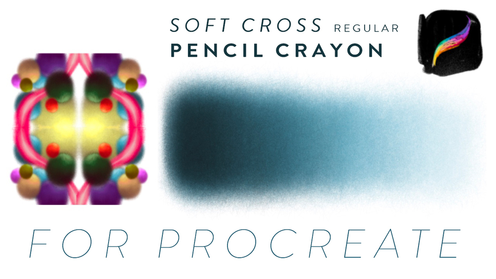 Soft Cross Regular Pencil Crayon