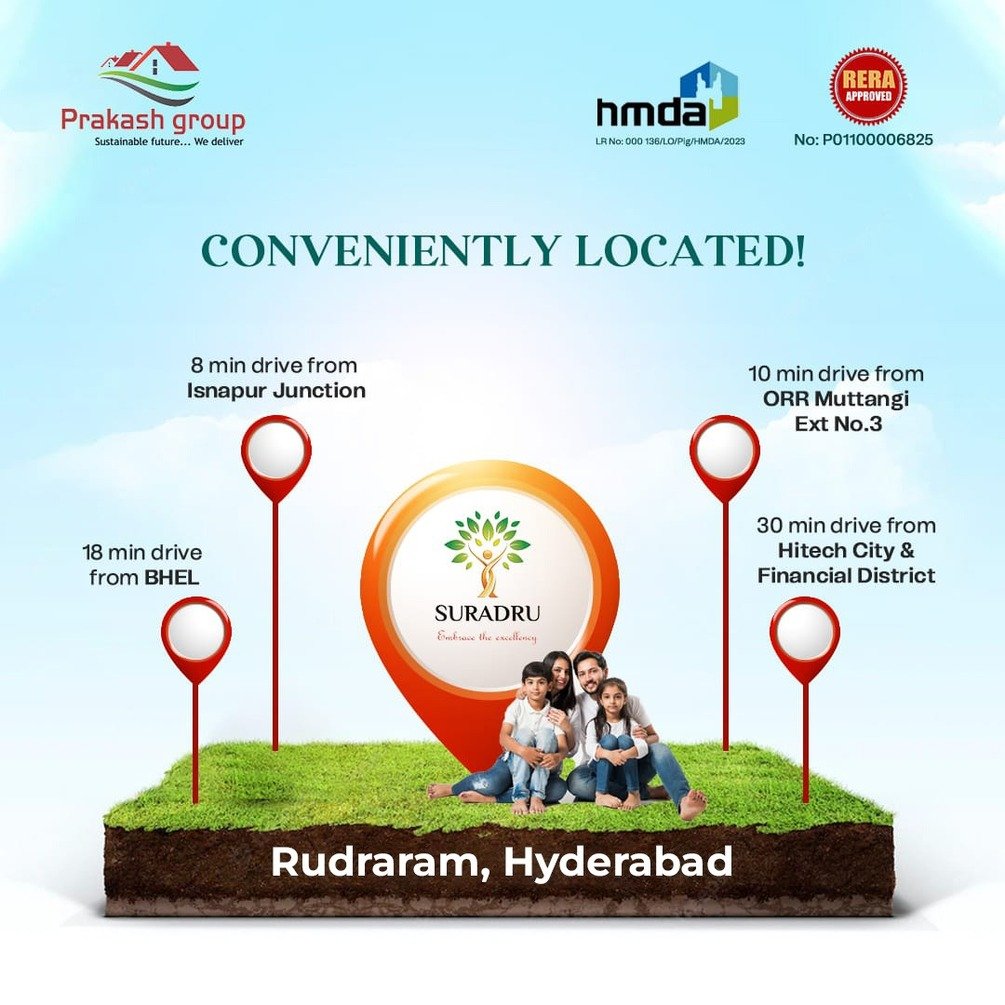 HMDA Open plots for sale in hyderabad