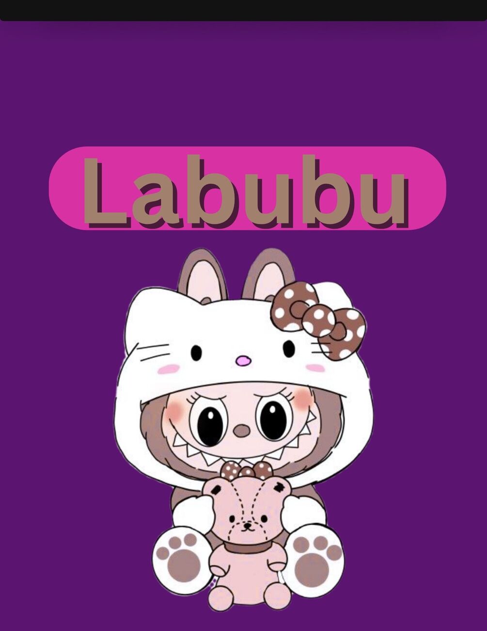 Labubu note book