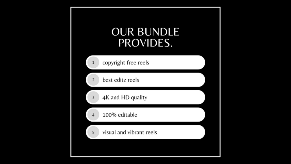 Anime reels bundle!
