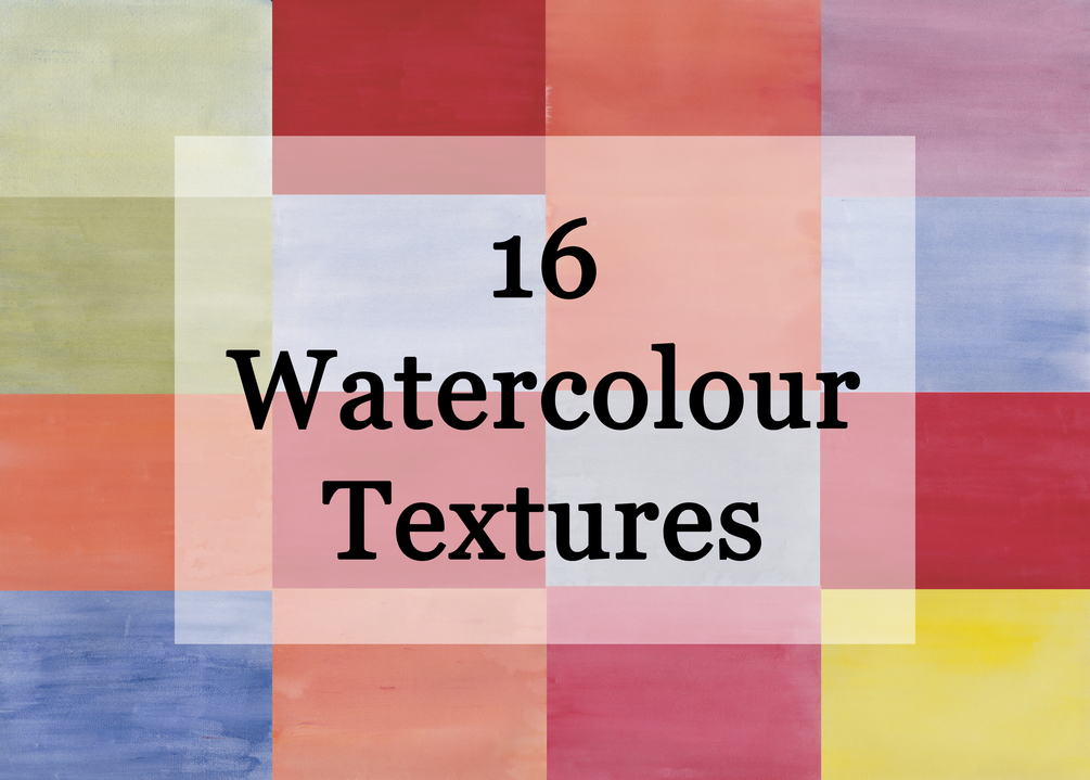 16 A4 Watercolour Textures