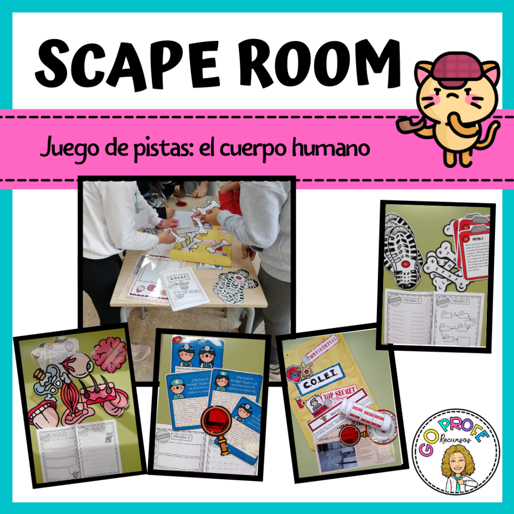 Scape room: cuerpo humano