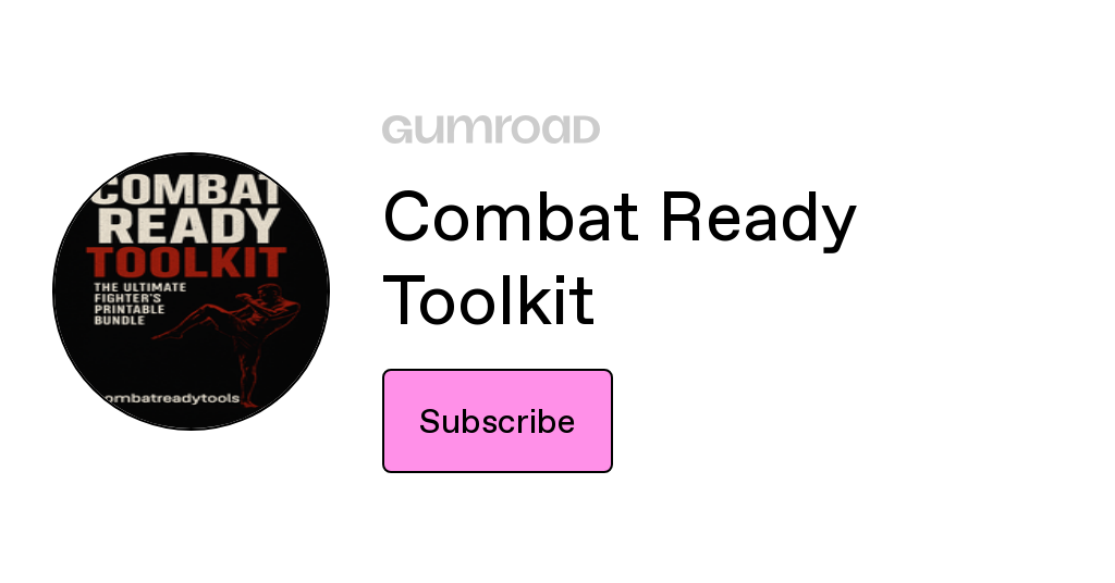 Combat Ready Toolkit