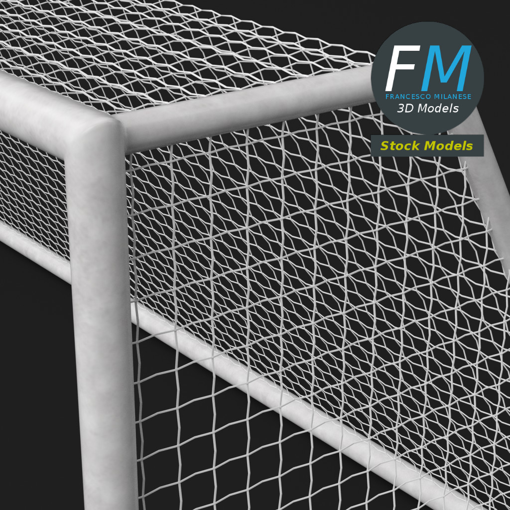 3D MODEL - Soccer goal 2