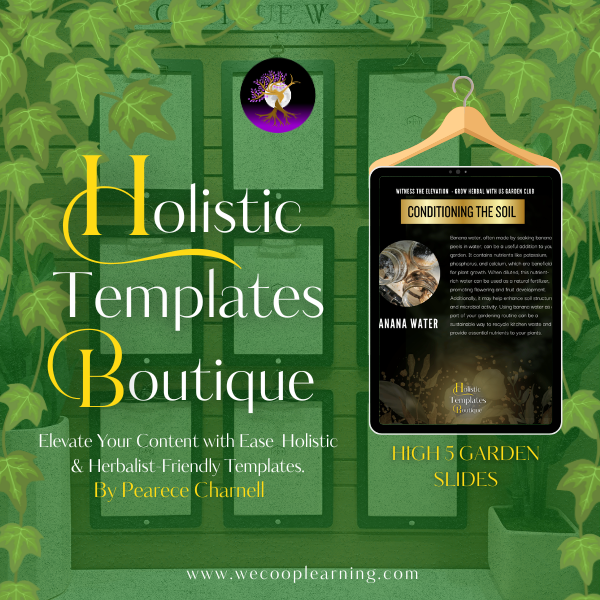 Holistic Templates - High 5 Garden Slides
