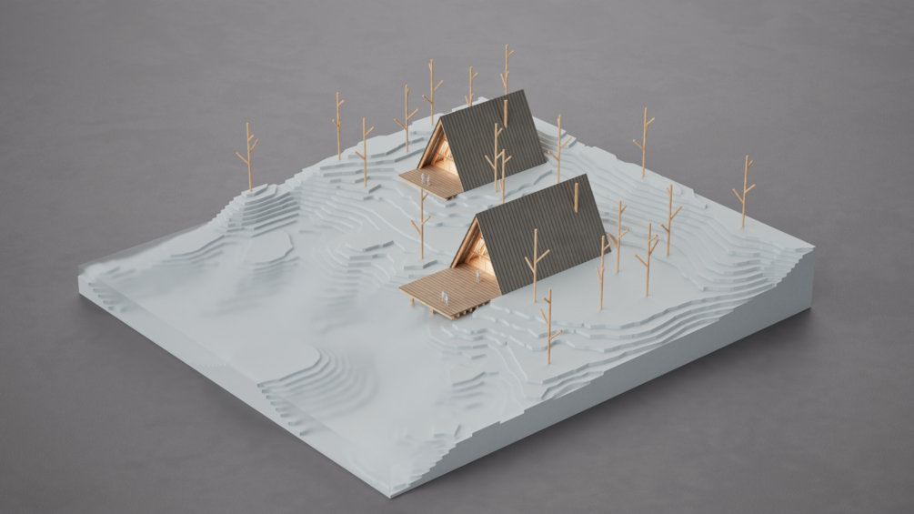 Maquette Rendering Tutorial SKP file