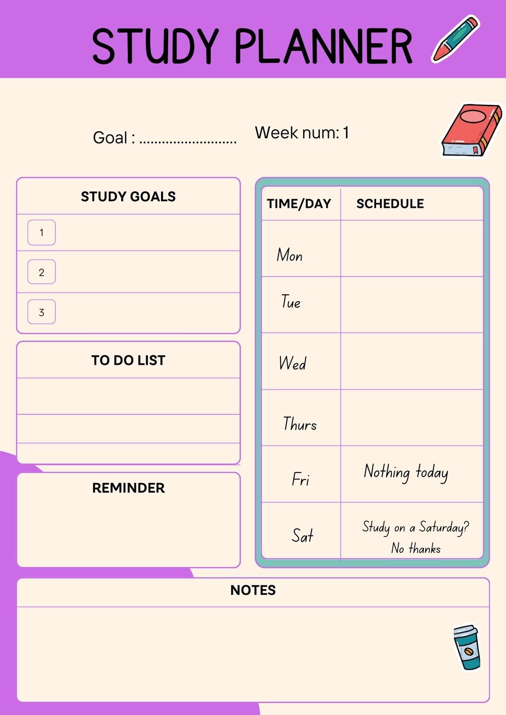 Study Planner