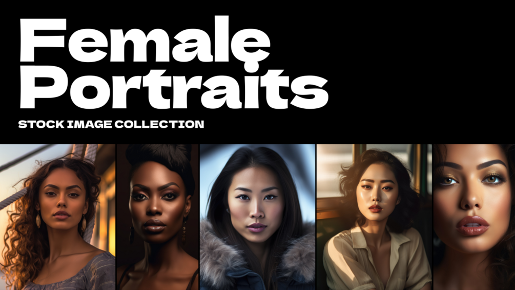 Female Portrait - Stock Collection (Beauty, Fashion, High-Class ...