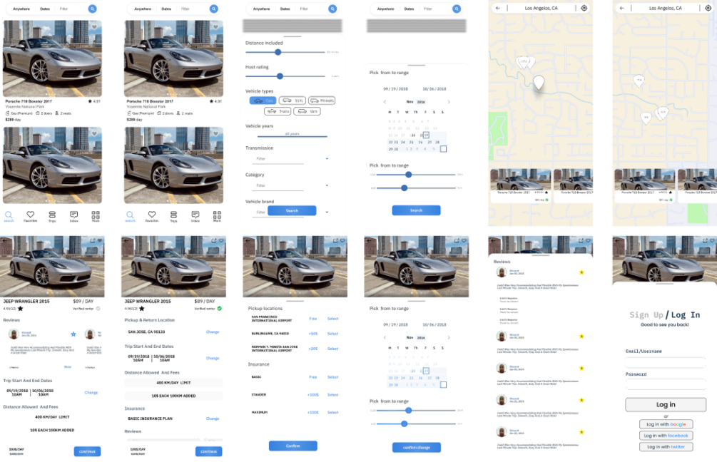 Cars AirBNB App UI/UX (Expo&ReactNative)
