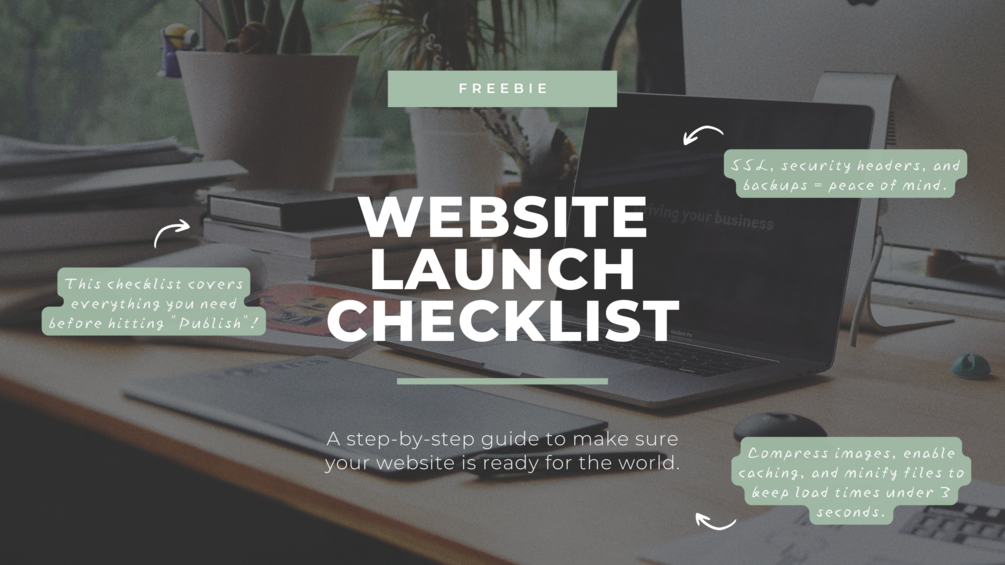Website Launch Checklist – Freebie