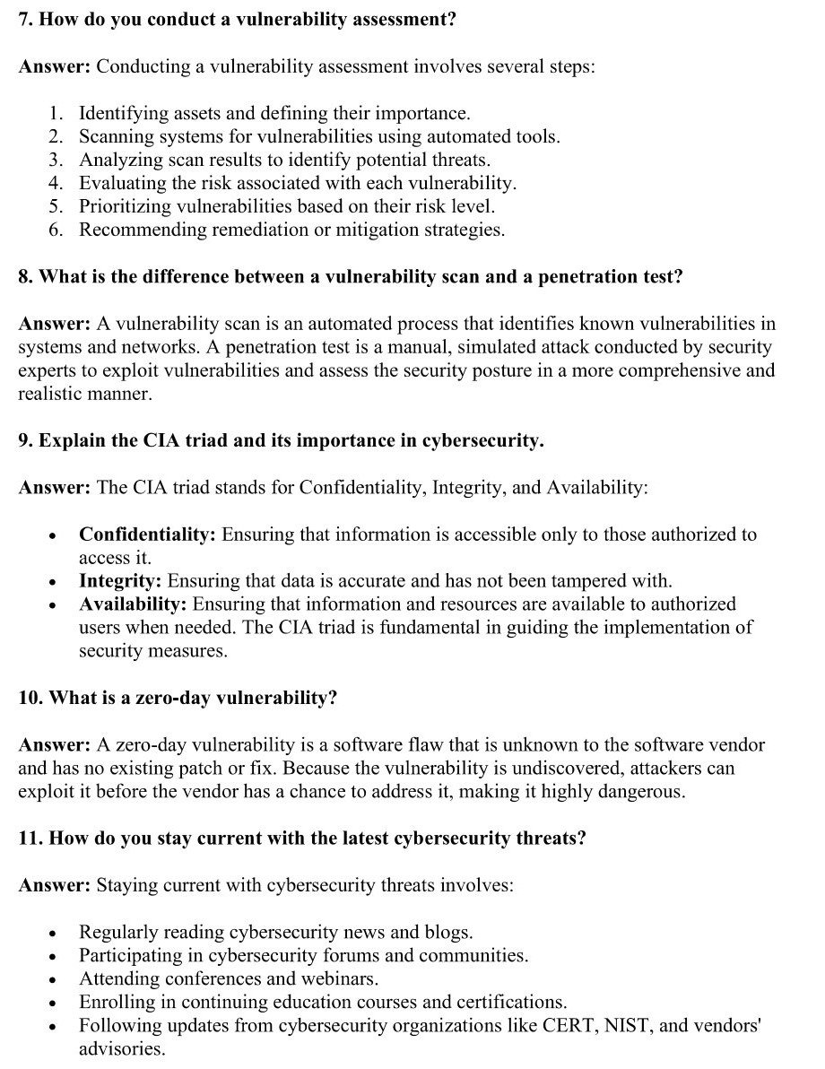 6 PDFs containing ALL Types of Most Asked Interview Q&A (Scenario-Based ...