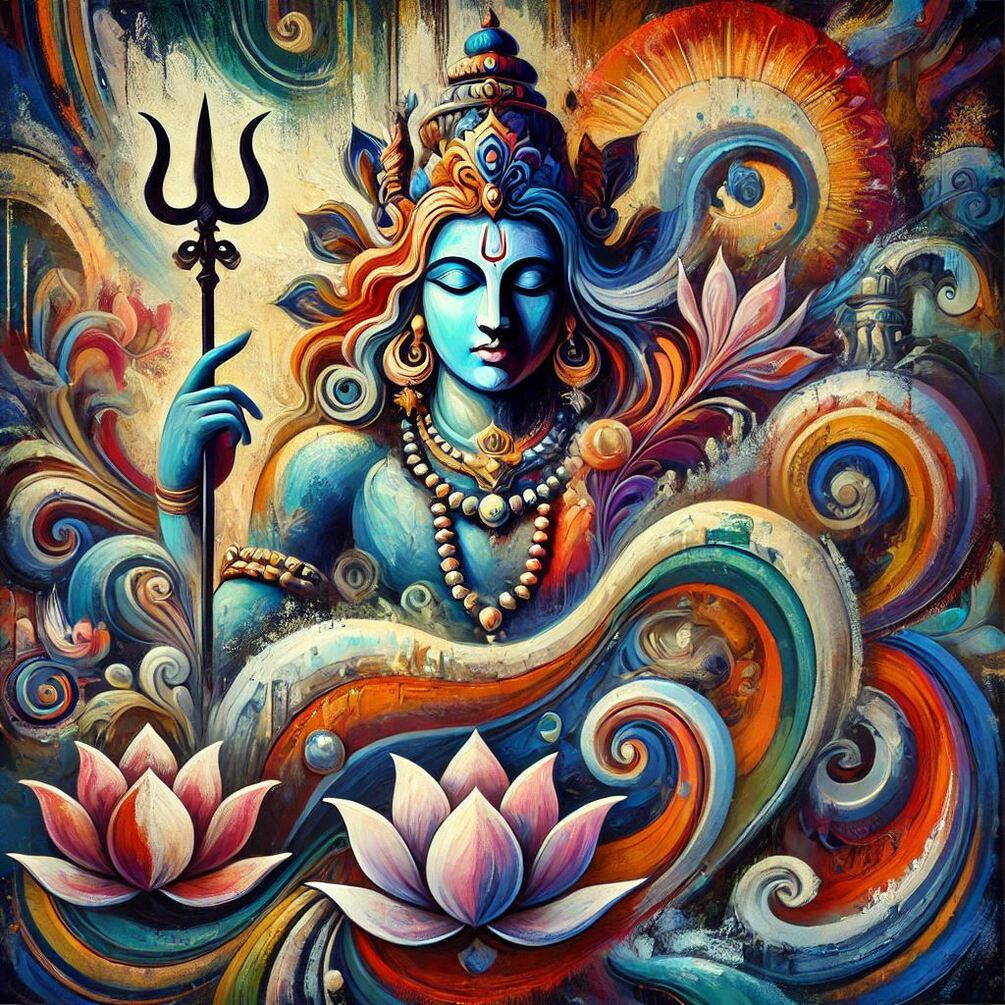 🎨 Abstract Expression Images of God's Creation 🌌