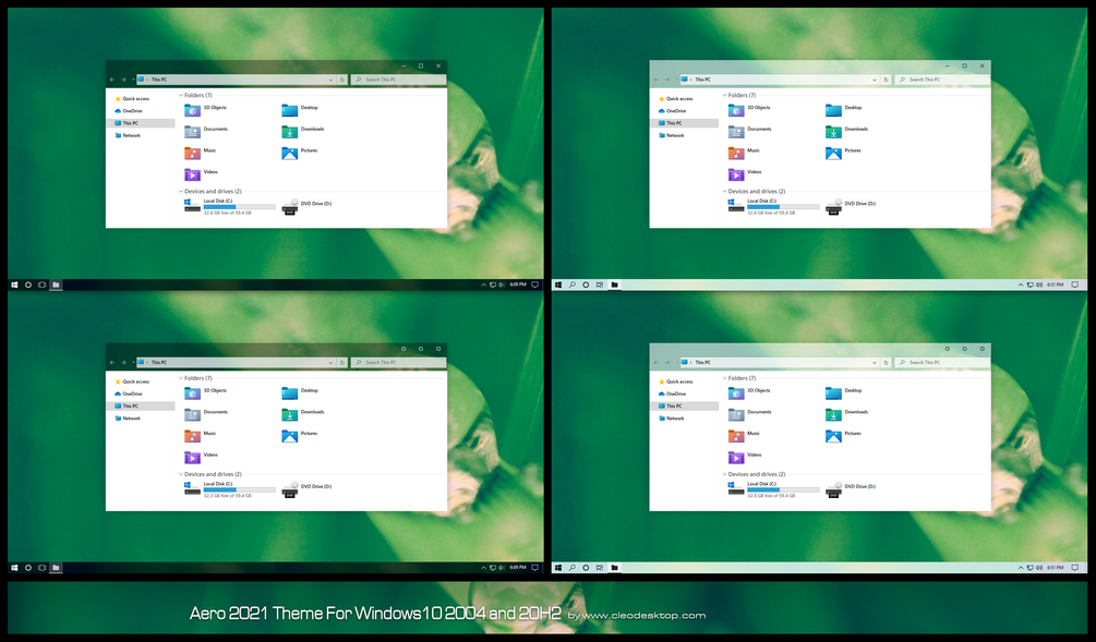 Aero 2021 Theme For ALL Windows 10