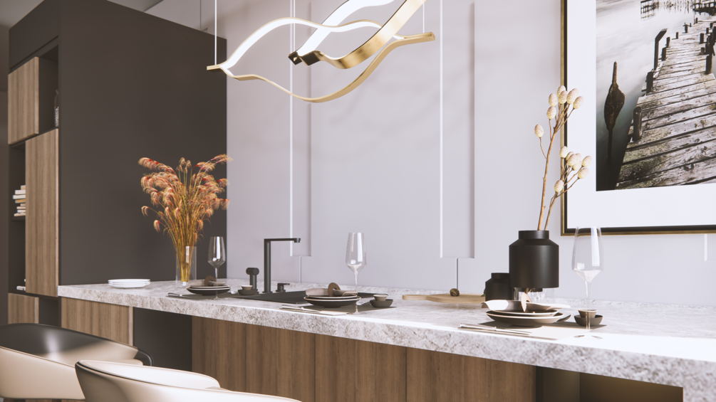 Enscape Scene | Interior Kitchen
