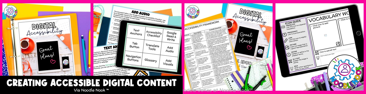 Creating Accessible Digital Content (Digital Course) Supporting Diverse Learners