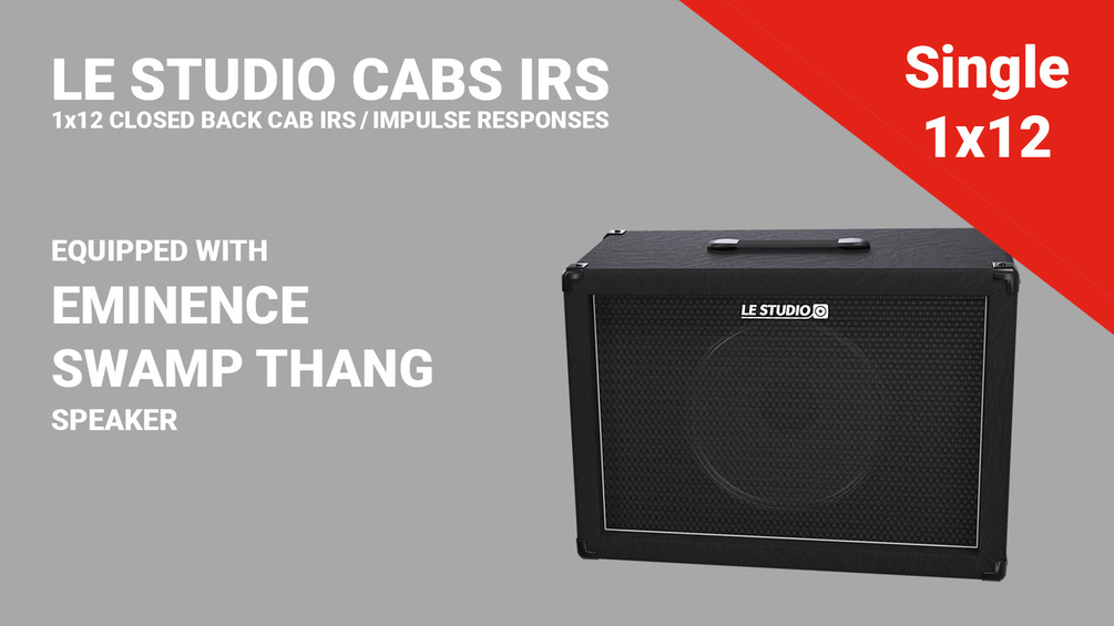 1x12 guitar cab IRs Impulse responses - Eminence Swamp Thang