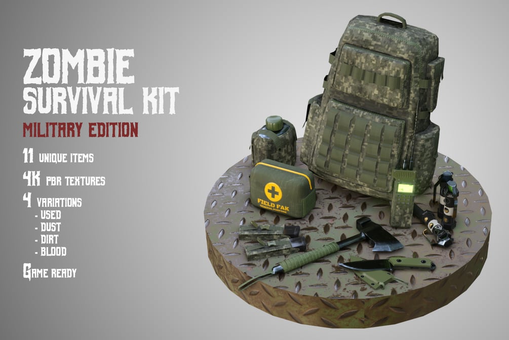 Zombie Survival Kit - Military Edition