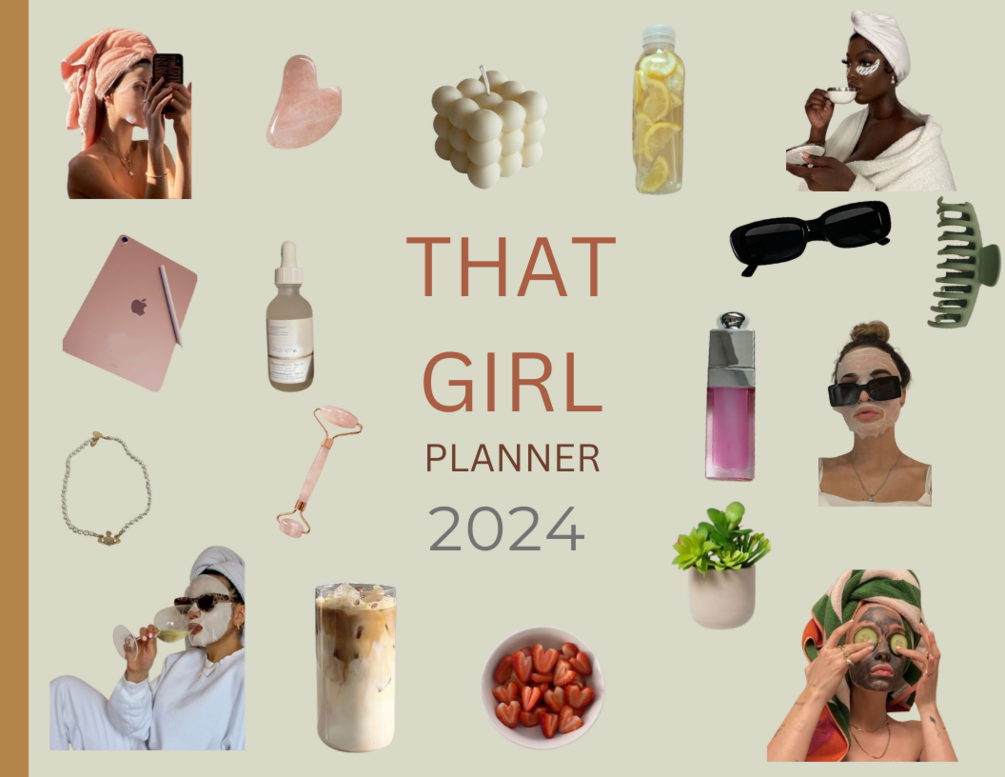 THAT GIRL Planner, 2024 Digital Planner, 2024 Daily, Weekly & Monthly ...