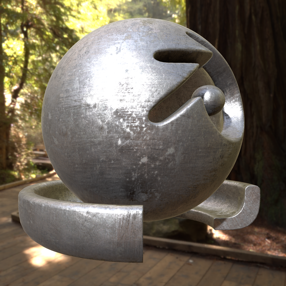 Aluminium 01 - Brushed Stained